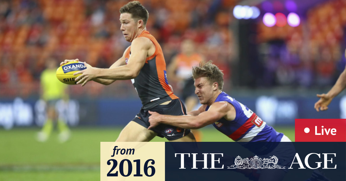 AFL finals 2016: GWS Giants v Western Bulldogs live